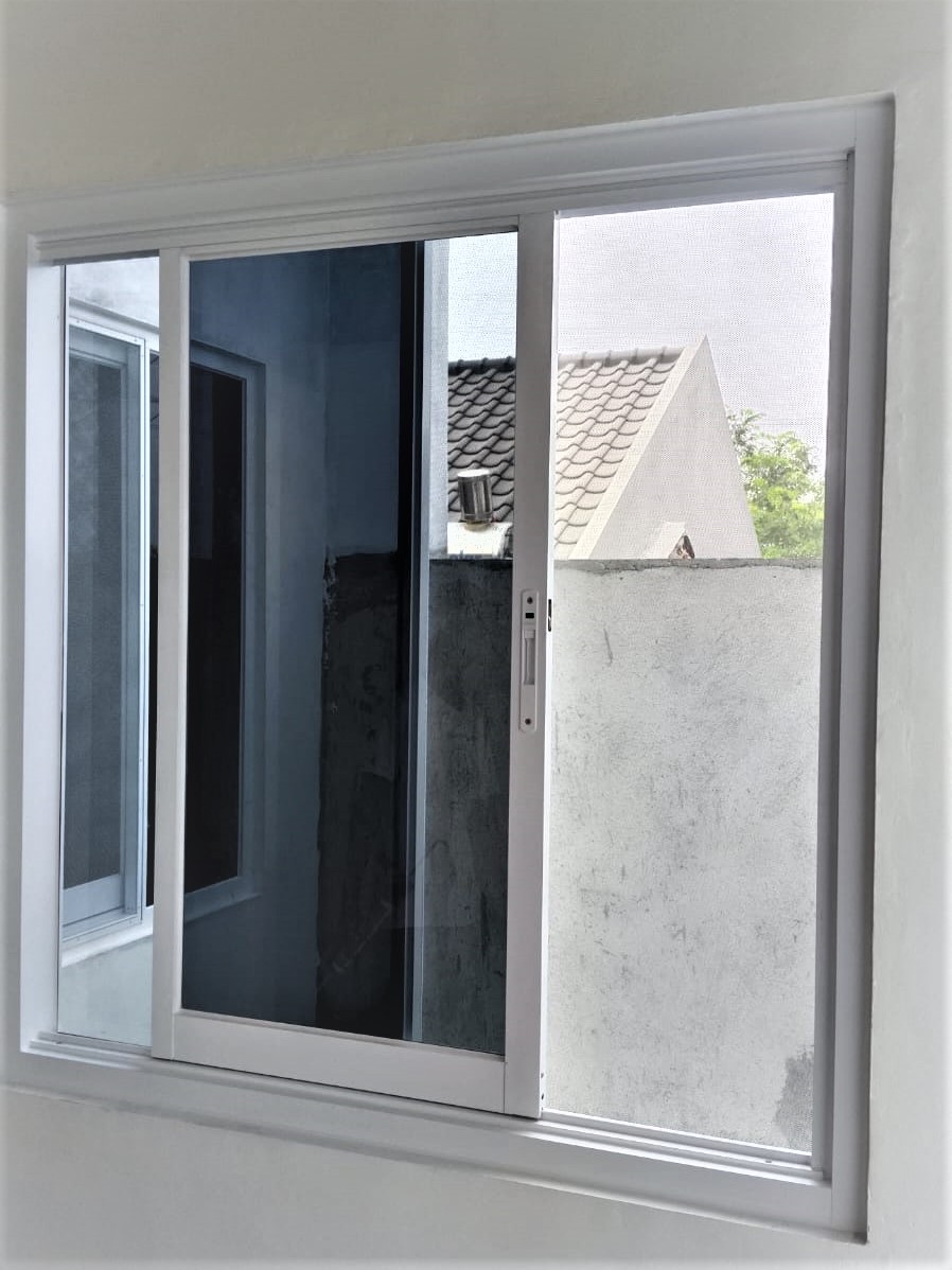 Jendela sliding Aluminium - PENYEDIA KUSEN TERBAIK
